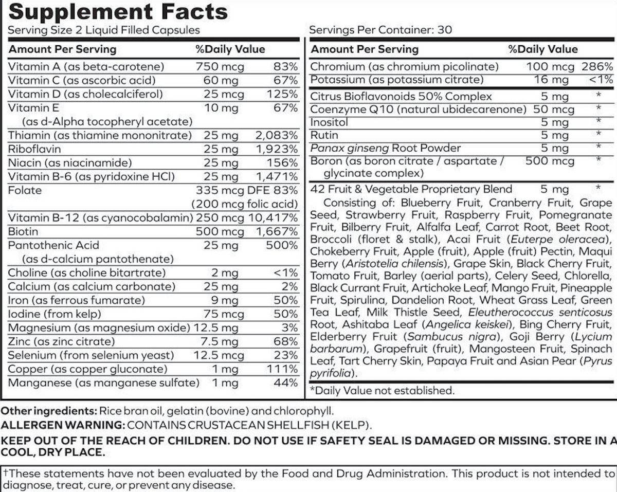 Ultimate Multivitamin - envitamin